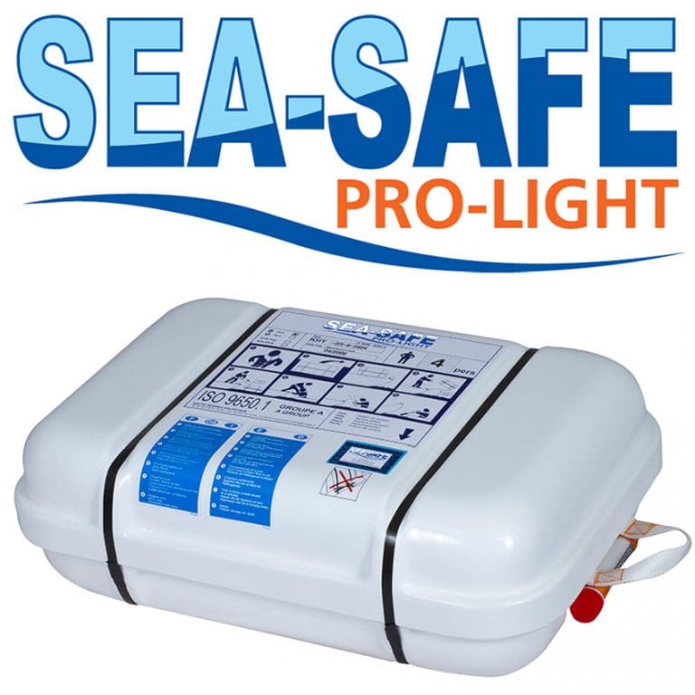 SeaSafe Pro-Light Container Life Raft - SOLAS B, +24hr & -24hr packs